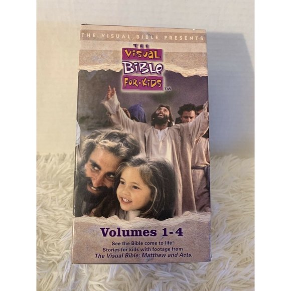 Visual Bible | Media | Visual Bible For Kids 4 Vhs Story Jesus Great ...